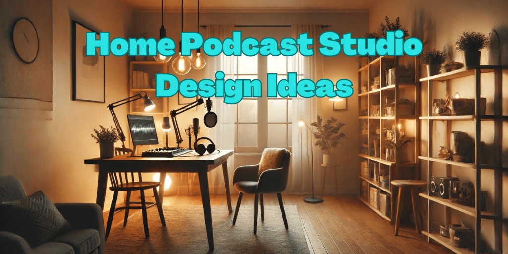 Home Podcast Studio Design Ideas for Your Setup